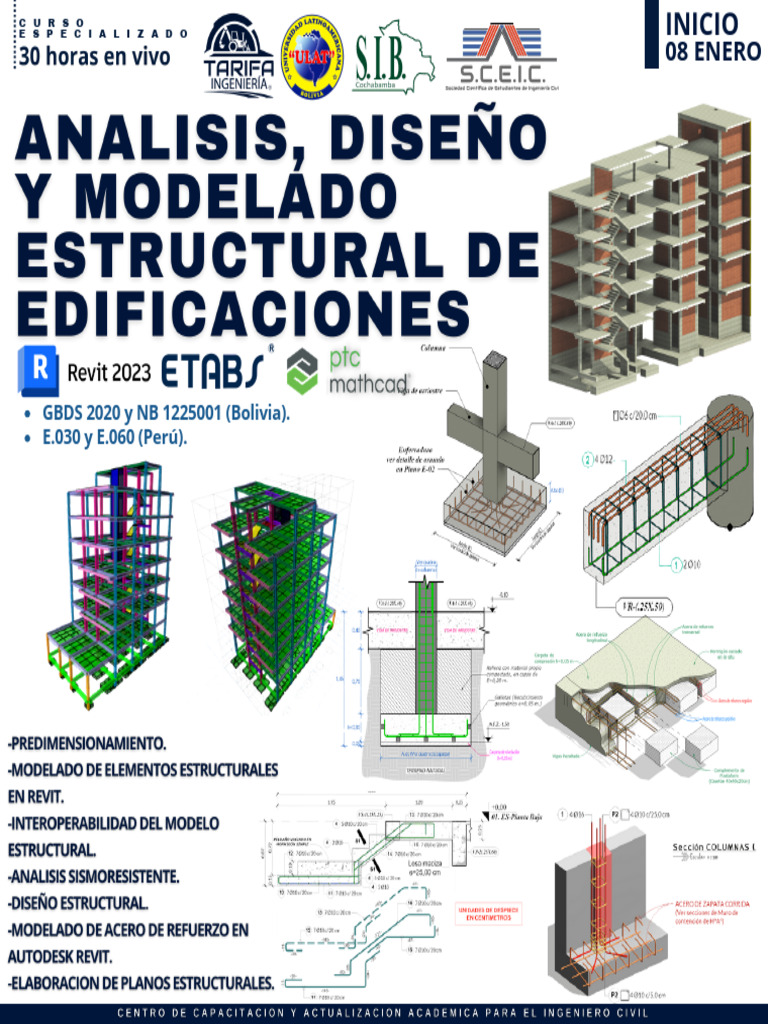 Analisis, Diseño y Modelado Estructural de Edificaciones | PDF ...