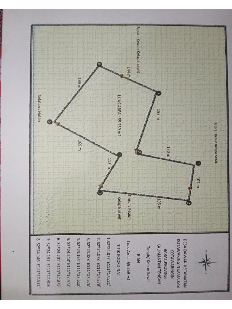 PDF Peta Tanah Rian | PDF