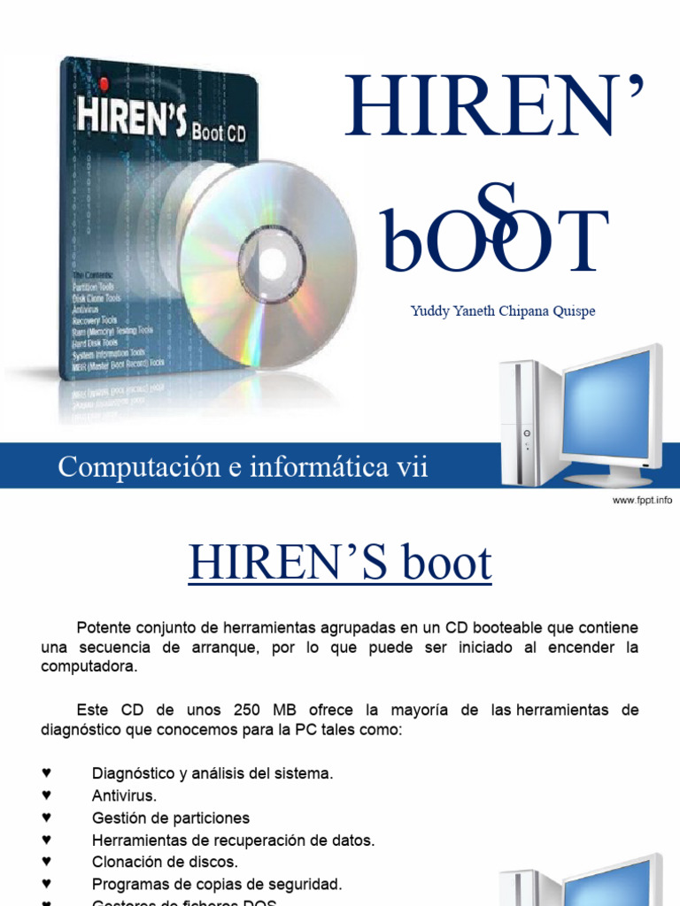 Hirens Boot | PDF | Arranque | Dos