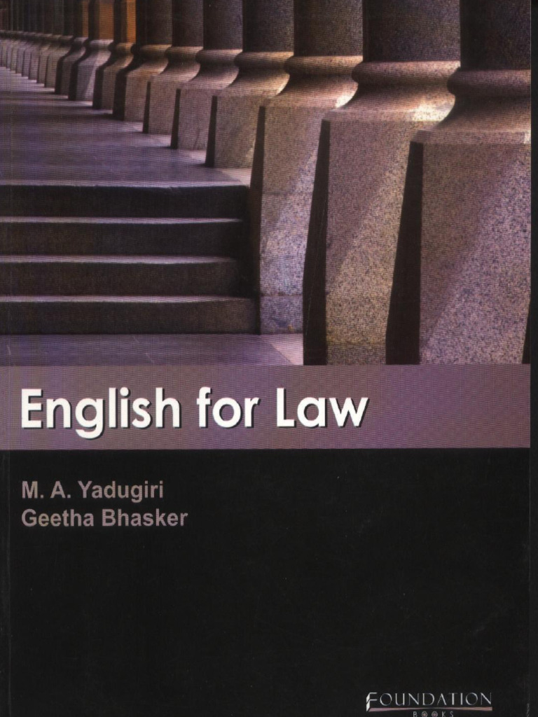 English for Law | PDF | English Language | Clause
