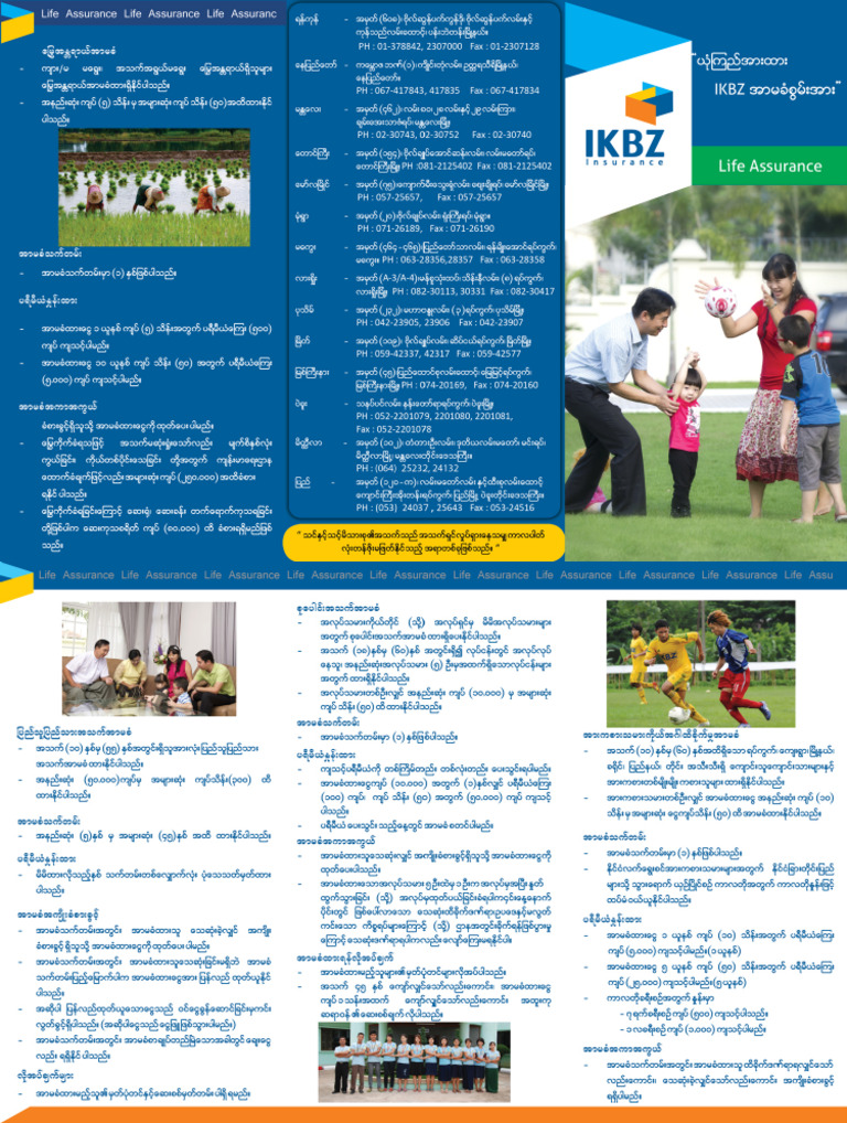 Life Insurance in Myanmar | PDF