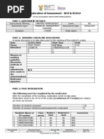 Sba Moderation Tool | PDF | Teachers | Teaching