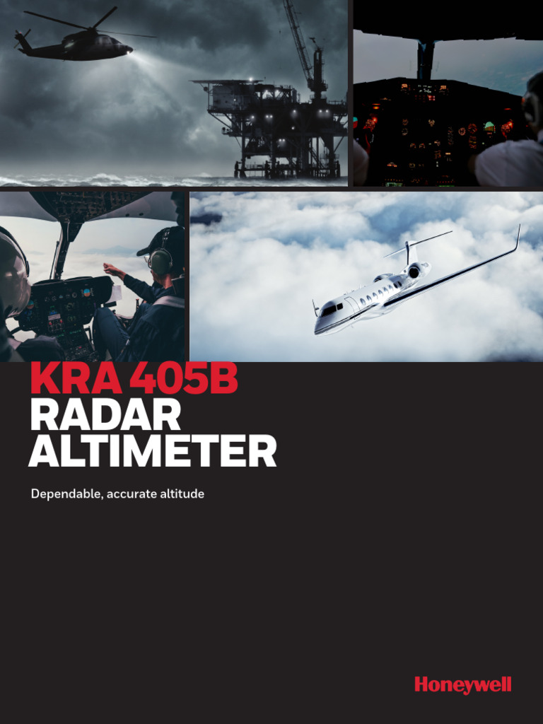 A60 1490 000 001 - KRA405B - Altimeter Bro | PDF | Radar | Altimeter