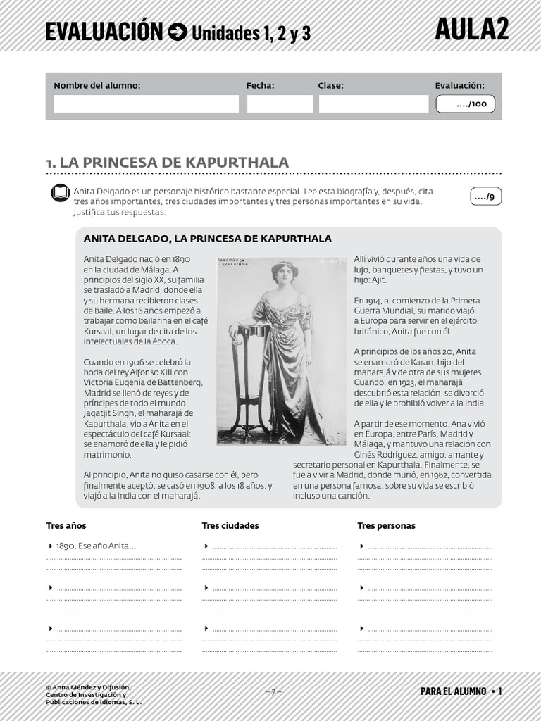 Au2 Eva U1-3 | PDF | Lingüística