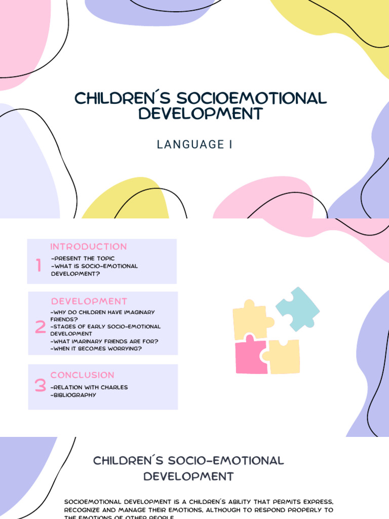 Children S Socioemotional Development | PDF | Developmental Psychology ...
