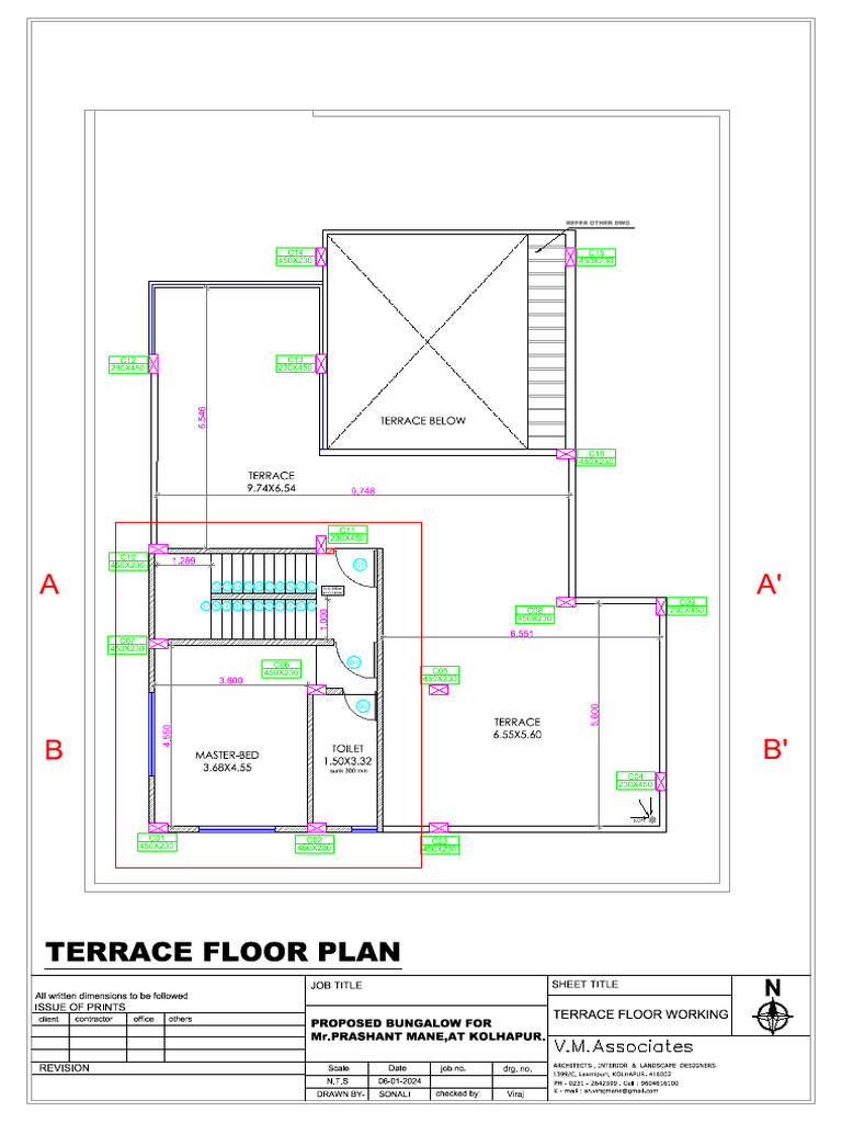 Prashantmane-Terrace Floor Plan | PDF