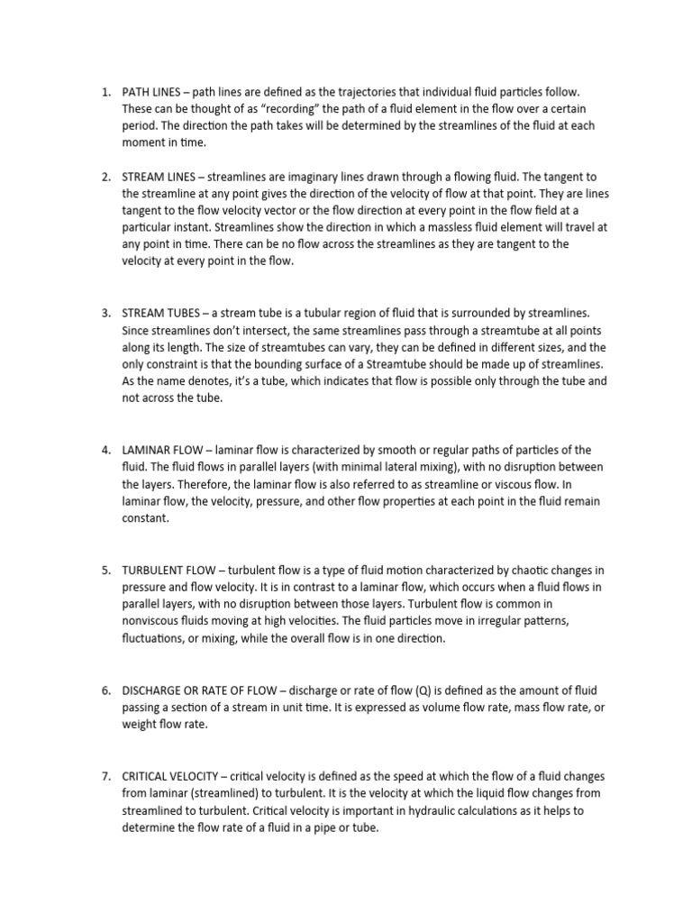 Document | PDF | Fluid Dynamics | Laminar Flow