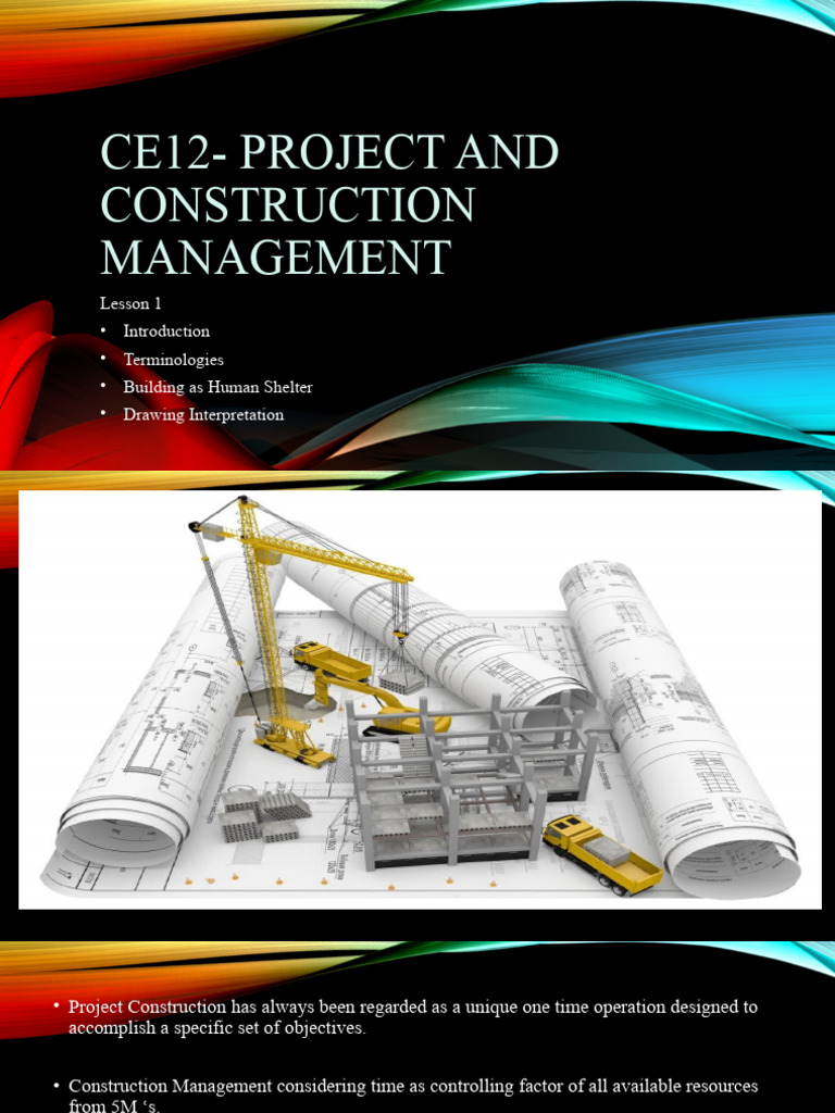 IBM ES11 Construction Management Overview | PDF | Project Management ...