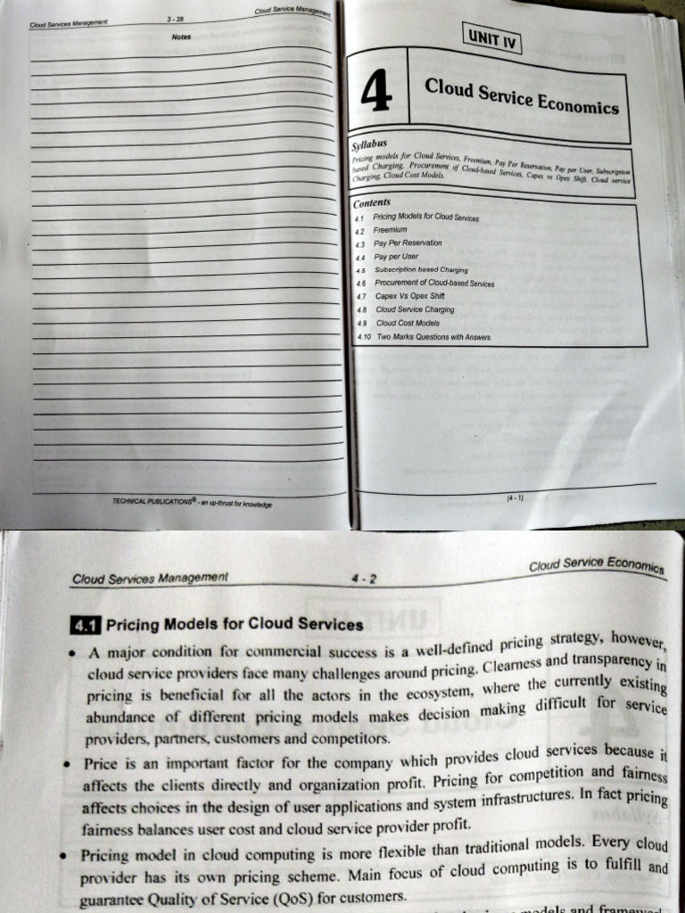 Unit 4 CSM | PDF | Cloud Computing | Subscription Business Model
