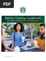Barista Training Program Guide | PDF | Starbucks | Coffee