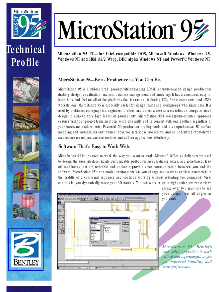 MicroStation 95tp | PDF | Microsoft Windows | Dos