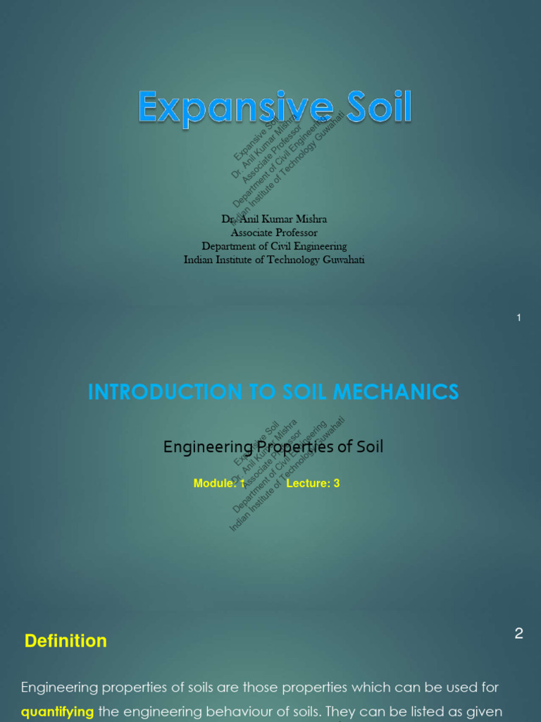 Expansive soil 3 | PDF | Civil Engineering | Horticulture