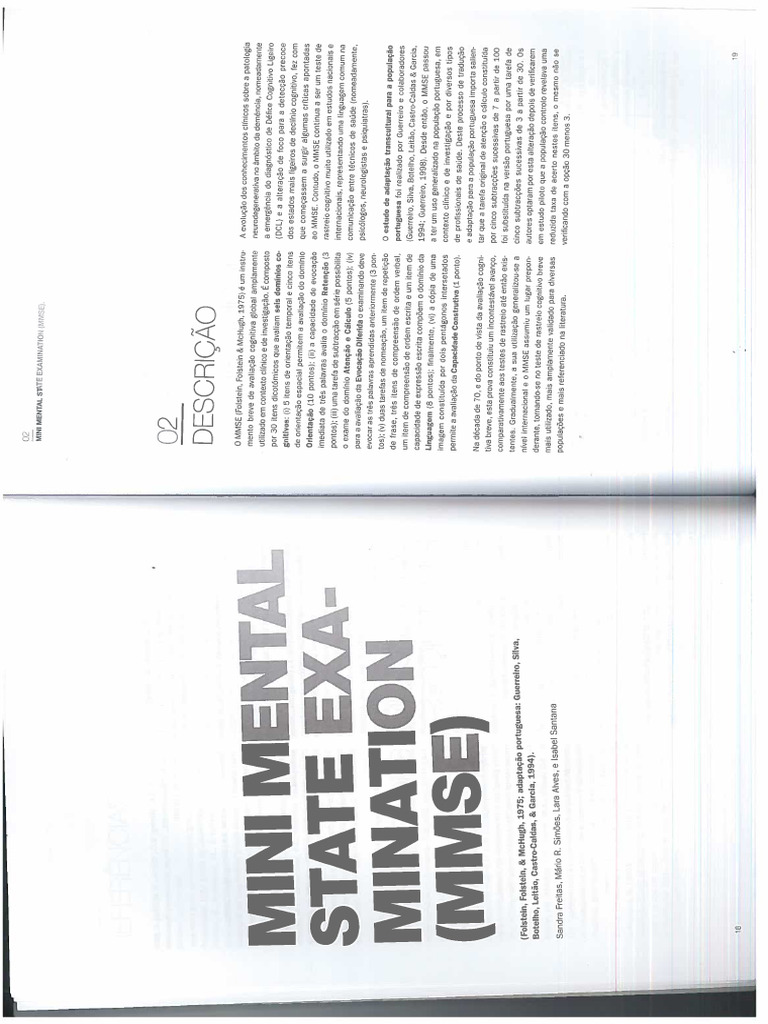 Mini Mental | PDF