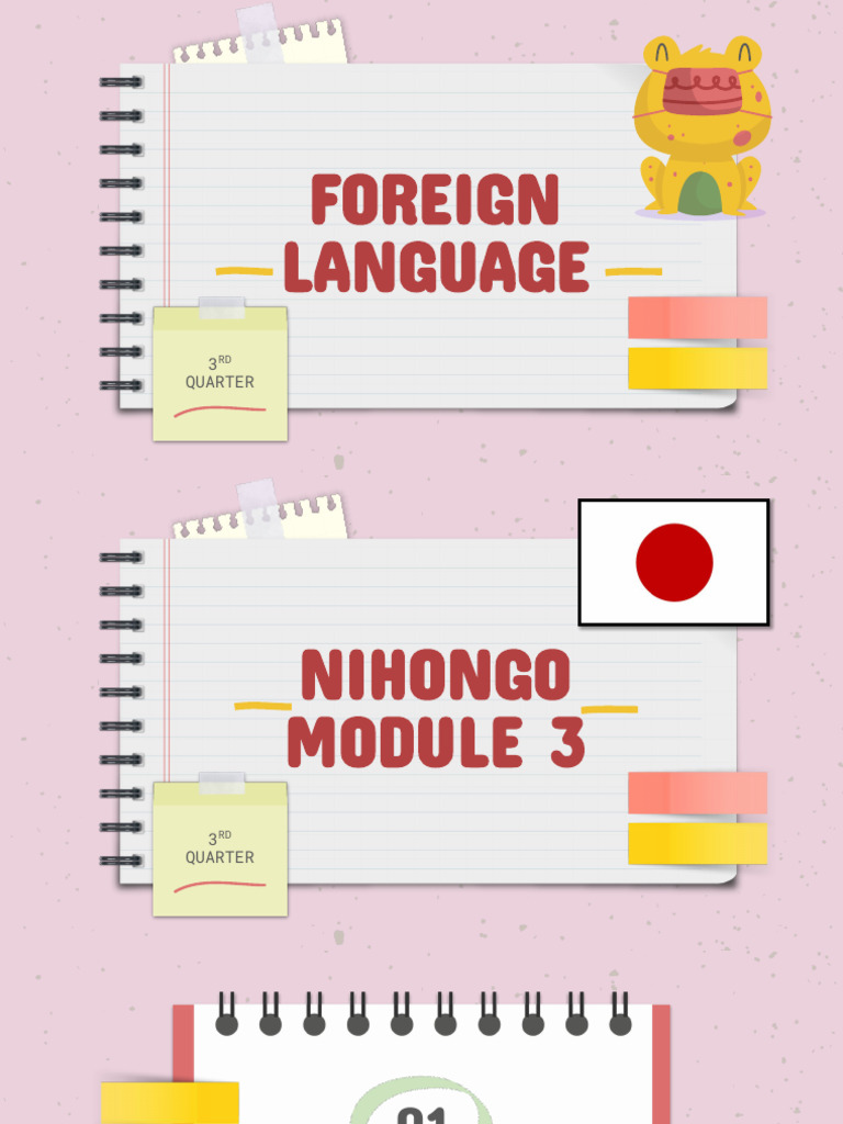 Foreign Language Intro - Lesson 2 | PDF | Japanese Language | Japan