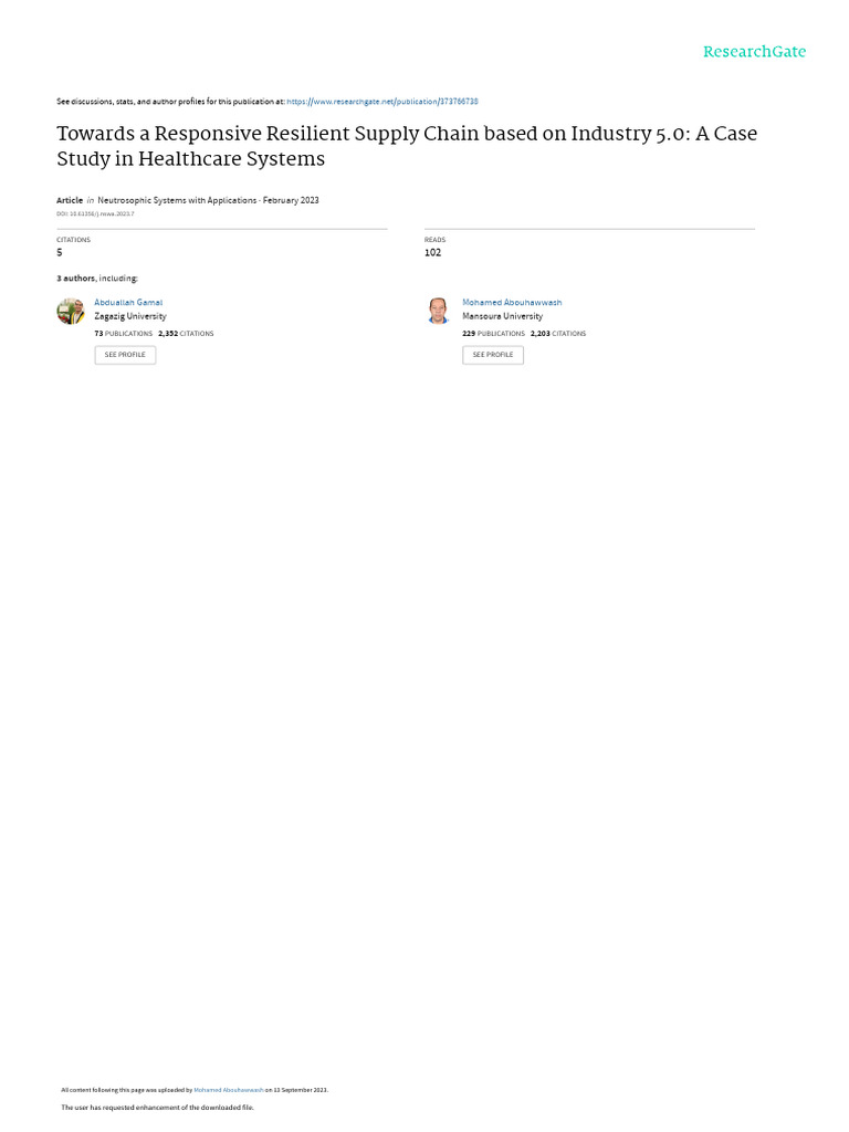Gamal Et Al. - 2023 - Towards A Responsive Resilient Supply Chain Based ...