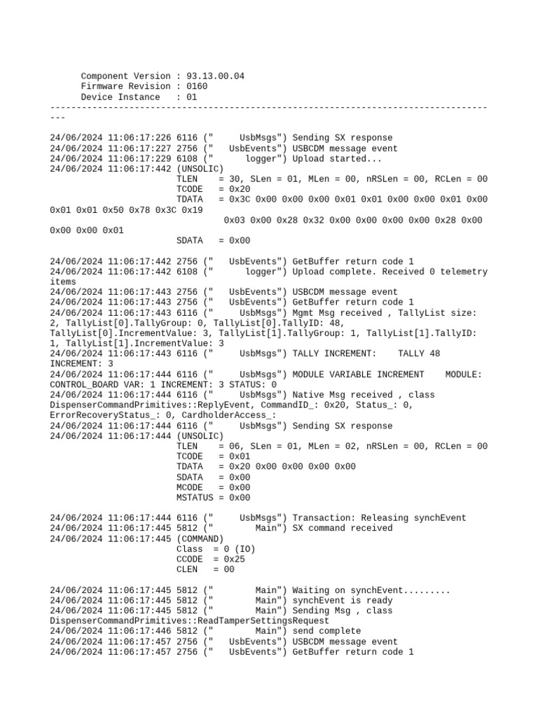Custom 62881179 25jun2024051822 0 USBMediaDispenserlogfiles DspDbg1 ...