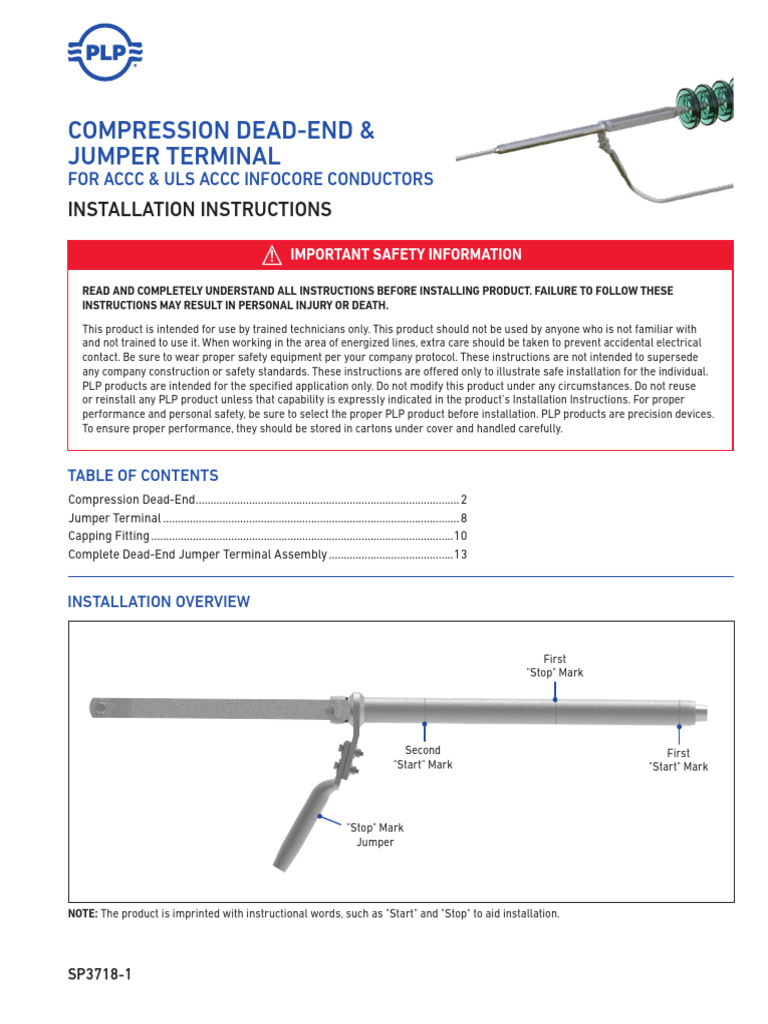 SP3718-1 - PLP Compression Dead-End ACCC InfoCore - II Color | PDF ...