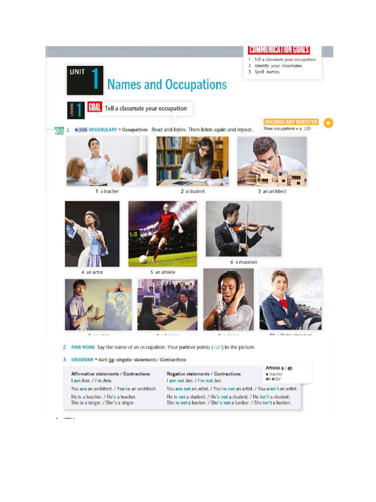 Unit 1 Top Notch 1 | PDF