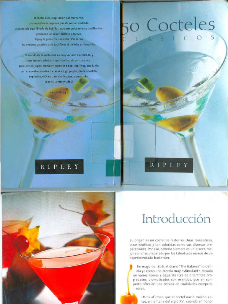 50 Cocteles Clasicos - Compress | PDF | Cócteles | Alcohol