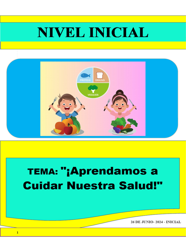 Aprendamos A Cuidar Nuestra Salud | PDF | Evaluación | Aprendizaje