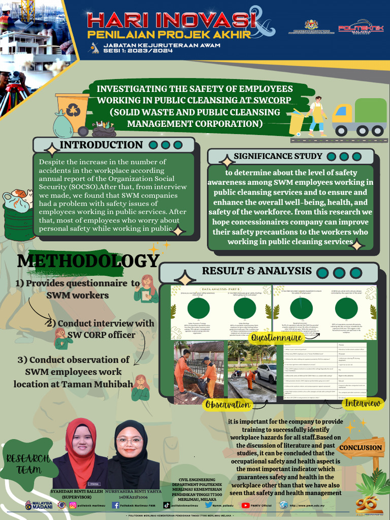 Poster Fyp CR5 | PDF | Occupational Safety And Health | Safety