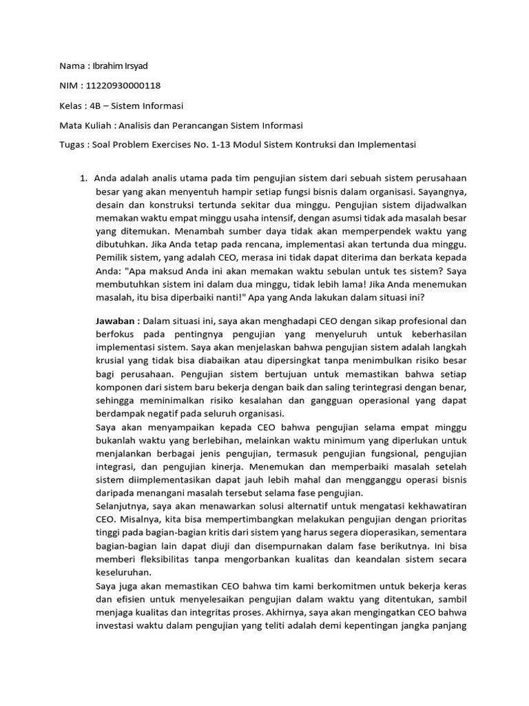 Ibrahim Irsyad - Tugas Apsi Pertemuan 14 | PDF