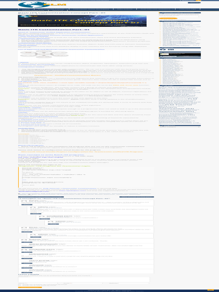 Basic ITK Customization Concept Part-01 | Download Free PDF | Parameter (Computer Programming ...