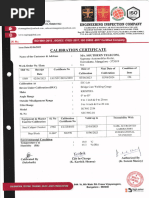 Electrode Oven Calibration Procedure | PDF | Calibration | Metrology