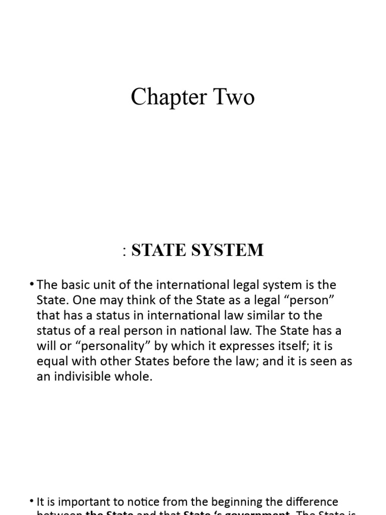 Chapter 2 Public International Law | PDF | Treaty | International Law Chapter 2 Public International Law | PDF | Treaty | International Law