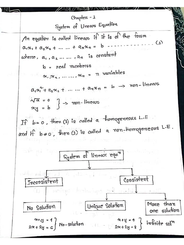 Linear Algebra 2 | PDF