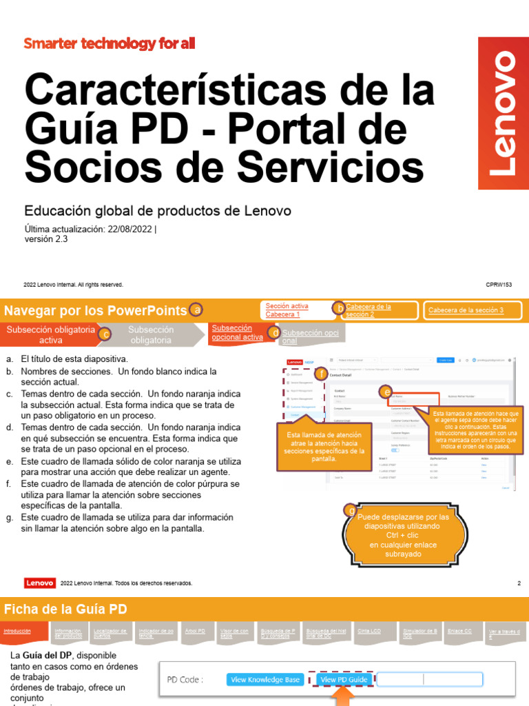 CPRW153-SL - PD Guide Features v2.3 | PDF | Hipervínculo | Ios