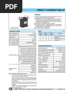 General Electric HFA51 Relay Overview | PDF | Relay | Resistor
