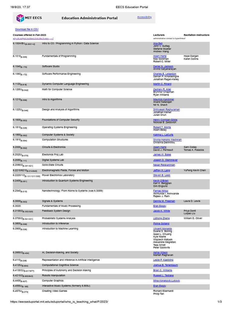 EECS Education Portal | PDF | Machine Learning | Artificial Intelligence EECS Education Portal | PDF | Machine Learning | Artificial Intelligence