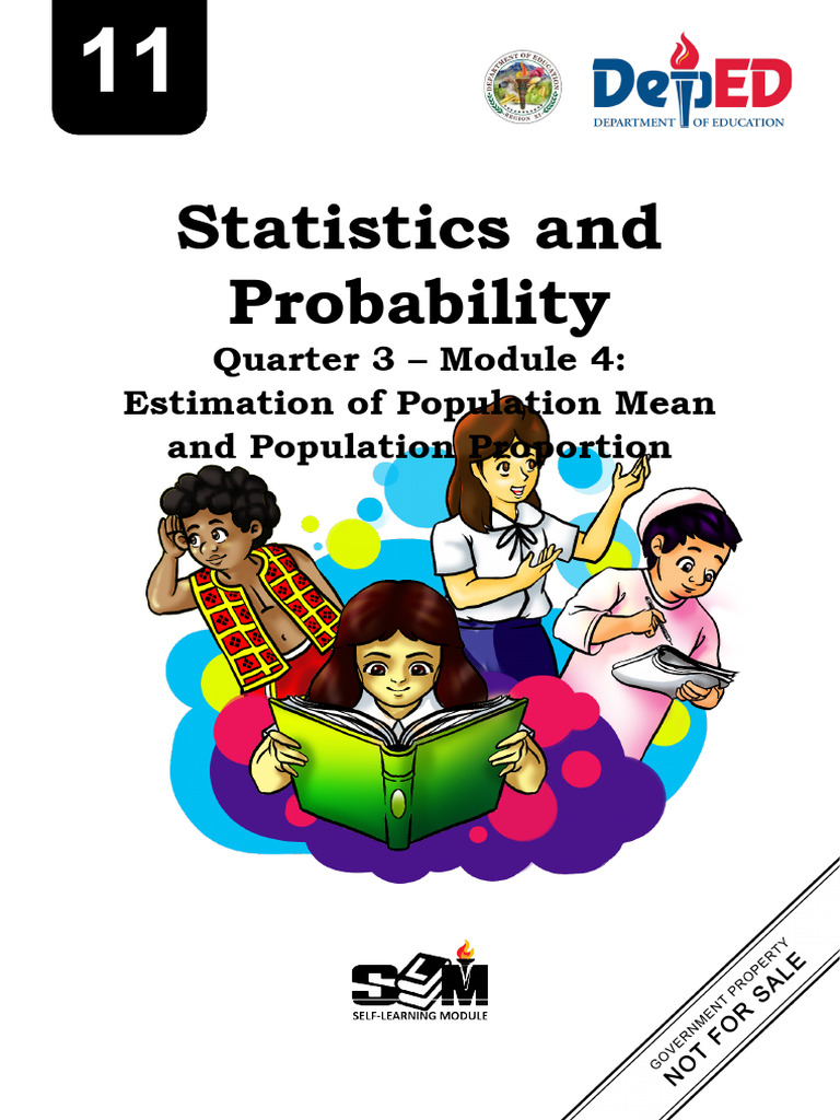 Q3_MOD-4_Proba-Stat | PDF | Confidence Interval | Sample Size Determination