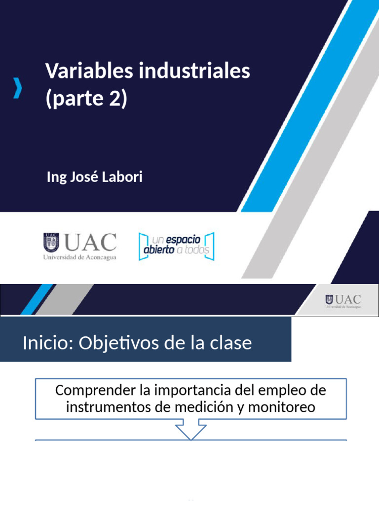 InsMed U1 C3. Variables Industriales 2 | PDF | Temperatura | Medición