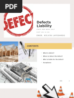 Defects Liability Certificate Template | PDF