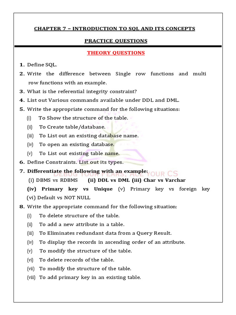 SQ L Worksheet 24 | PDF | Relational Database | Relational Model