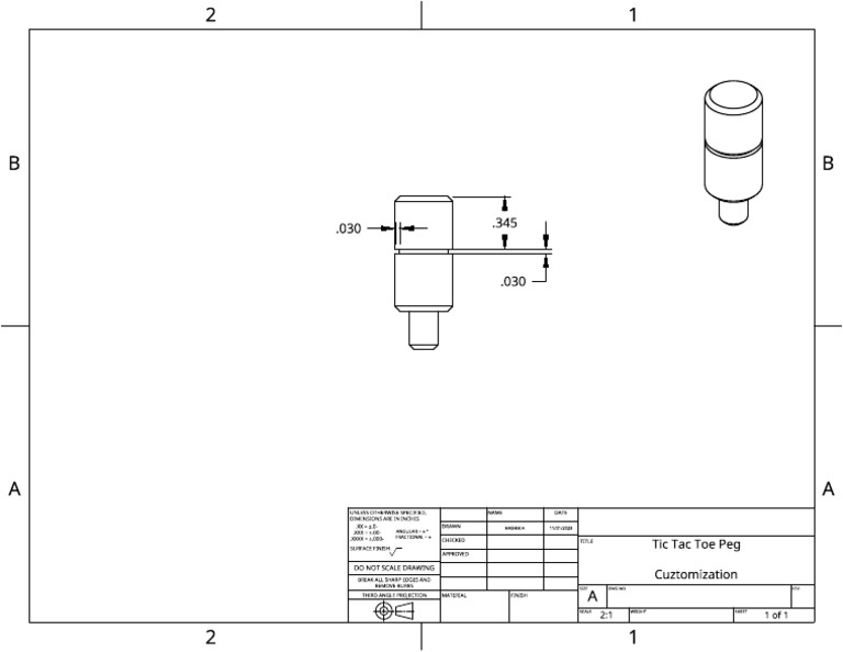 TTT Pegs Drawing | PDF