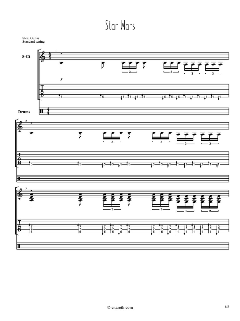 Star Wars - The Imperial March | PDF