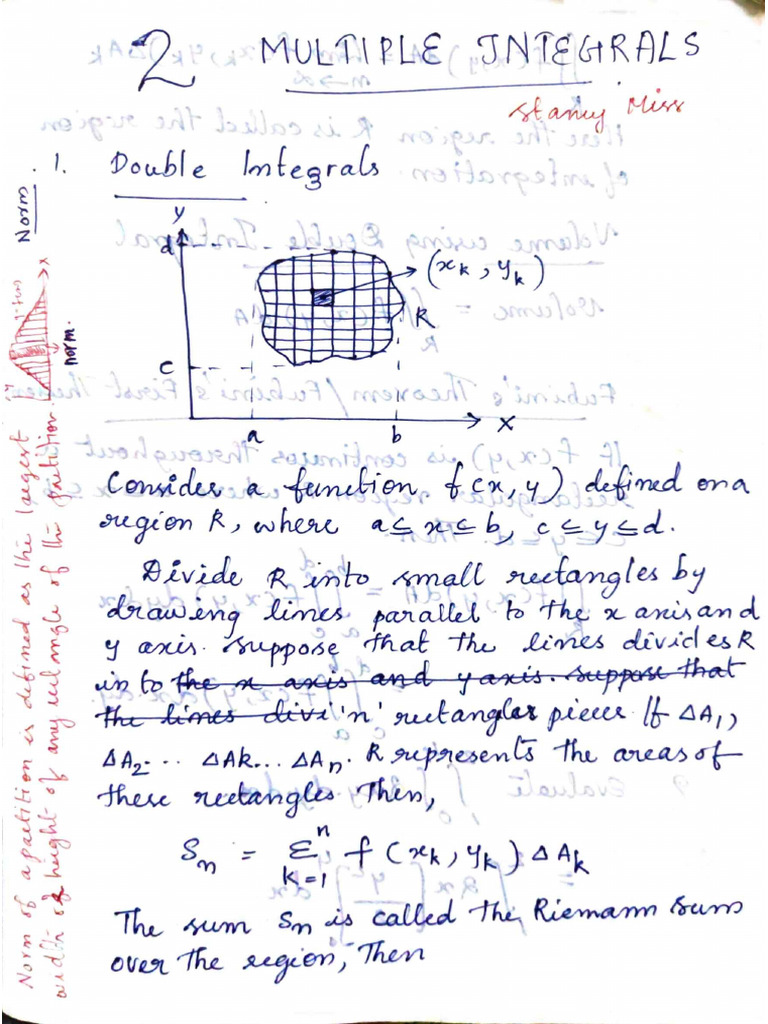 Multiple Integrals | PDF