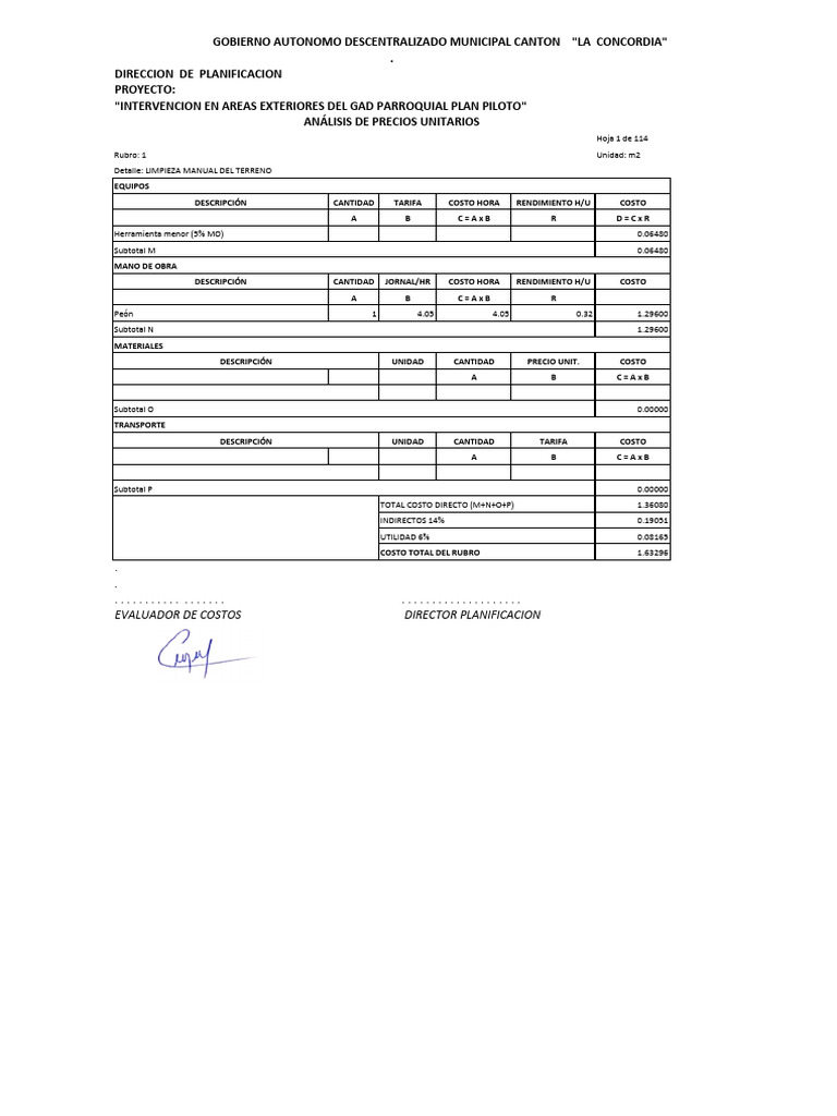 Apus Plan Piloto | PDF