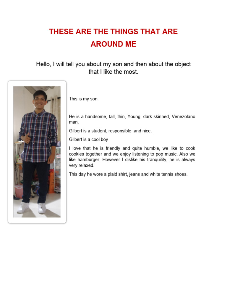 My Son and My New Laptop | PDF