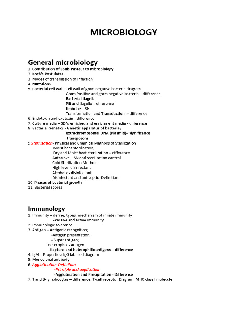 General Microbiology | PDF | Immune System | Bacteria