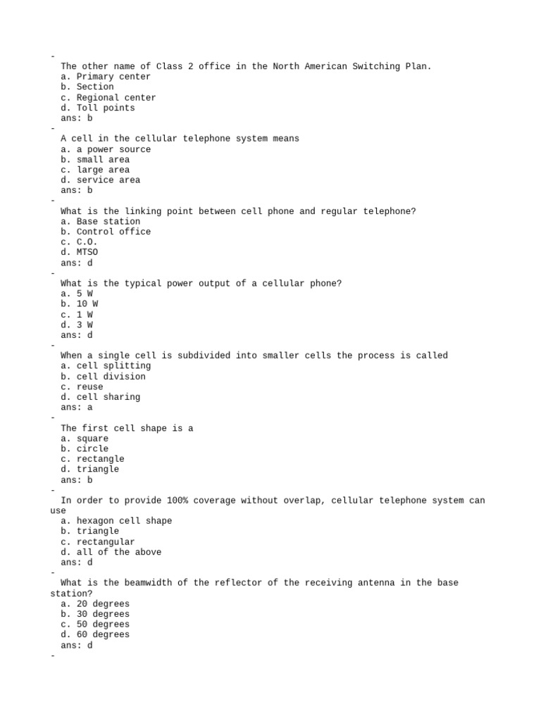 Wire and Wireless Communications2aaa | PDF | Cellular Network | Duplex ...