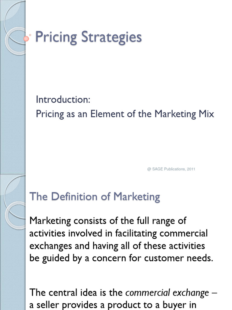 Unit 1 | PDF | Gross Margin | Pricing