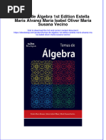 30 Libros de Álgebra en PDF para Consultar Gratis - Enclave Científico ...