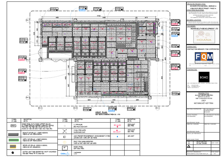 BOHO - SPD.P2.FIN - FIT.BD4 - (12-14) CEILING PLAN-3 layout-PLAN | PDF