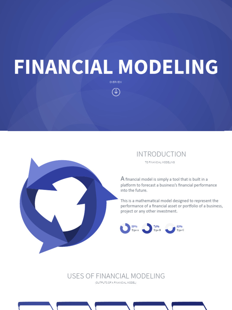Financial Modeling Pdf Financial Modeling Forecasting