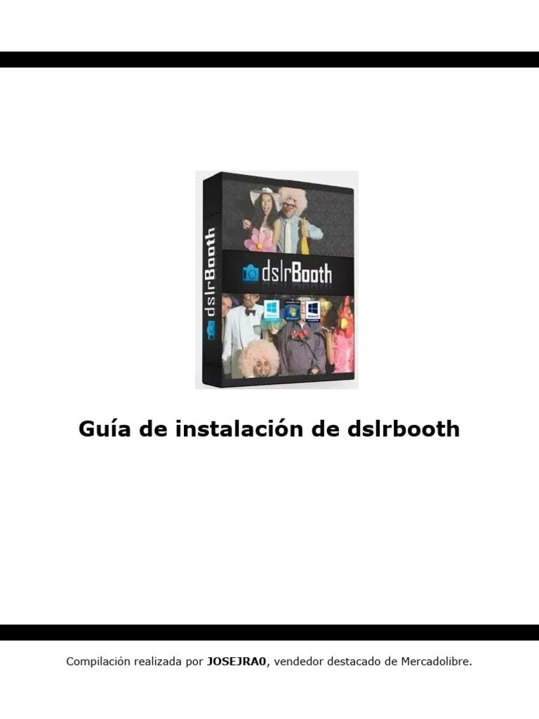 Guia de Instalacion de Dslrbooth | PDF | Ventana (informática) | Software del sistema
