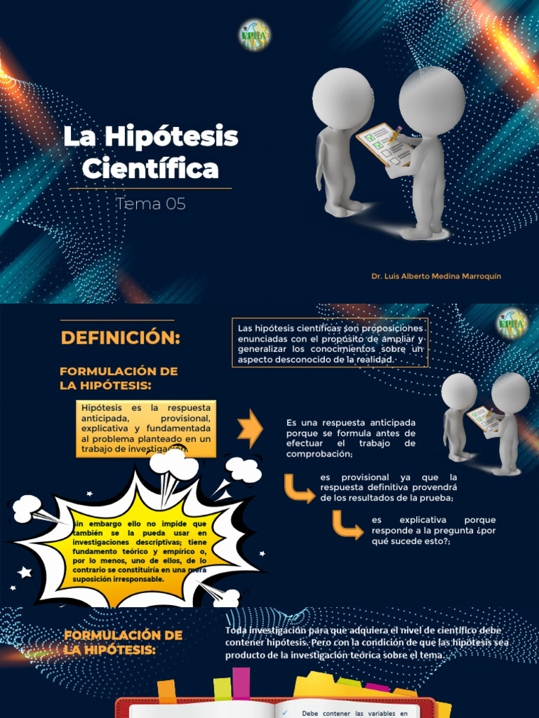 Tema IV - La Hipotesis Cientifica (1) | PDF | Hipótesis | Teoría